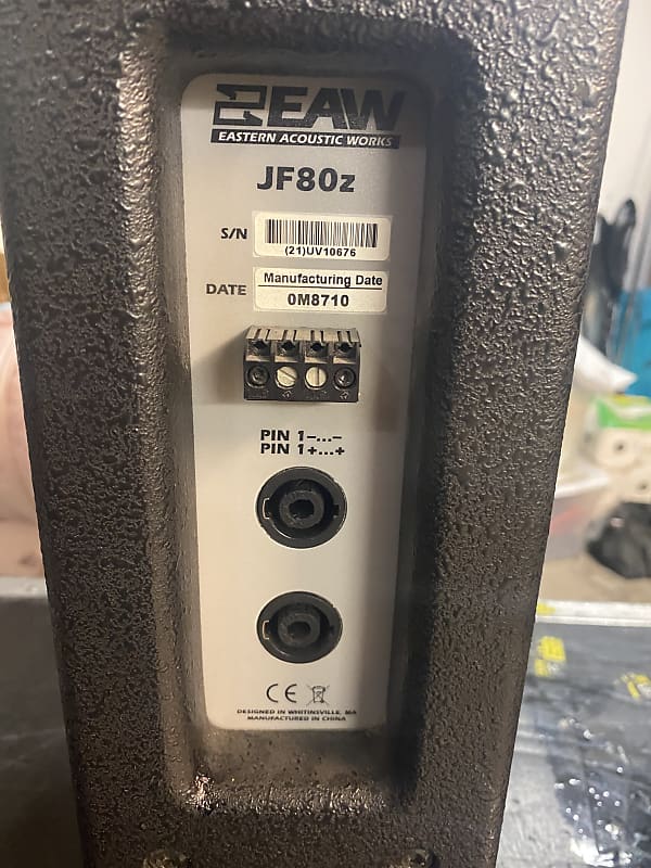 Eastern Acoustic Works (EAW) JF80Z (Pair) | Reverb Eastern Acoustic Works (EAW) JF80Z (Pair) | Reverb