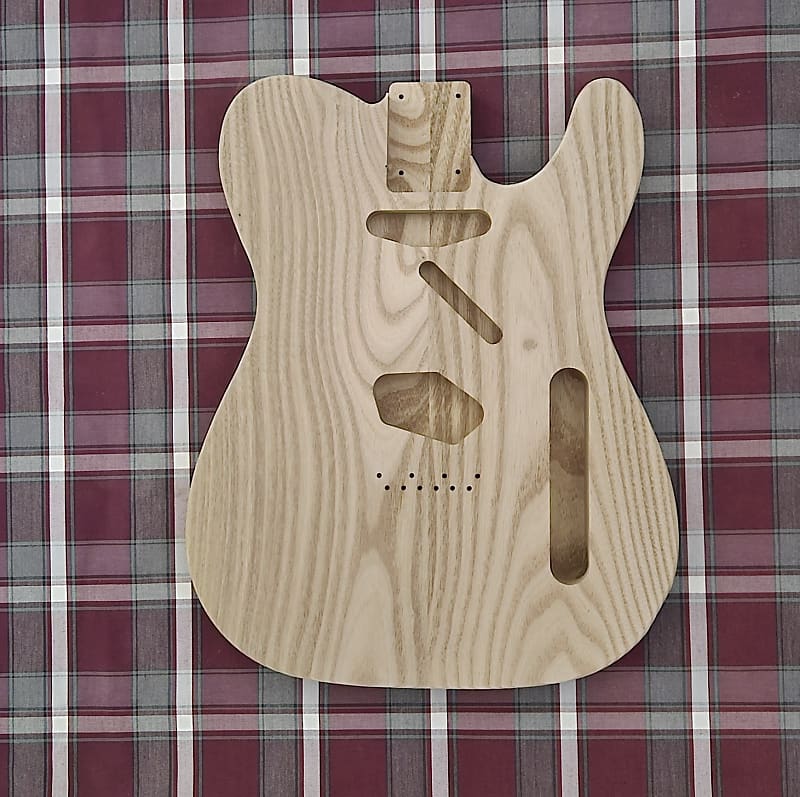 Woodtech Routing - 2 pc Catalpa Telecaster Body - Unfinished | Reverb