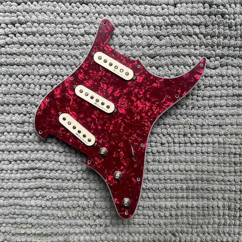 Fender Noiseless Stratocaster Pickup Loaded Pickguard | Reverb