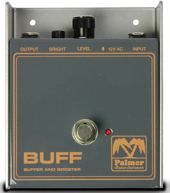 Palmer BUFF Buffer and Booster Preamp/Cable Driver Pedal | Reverb