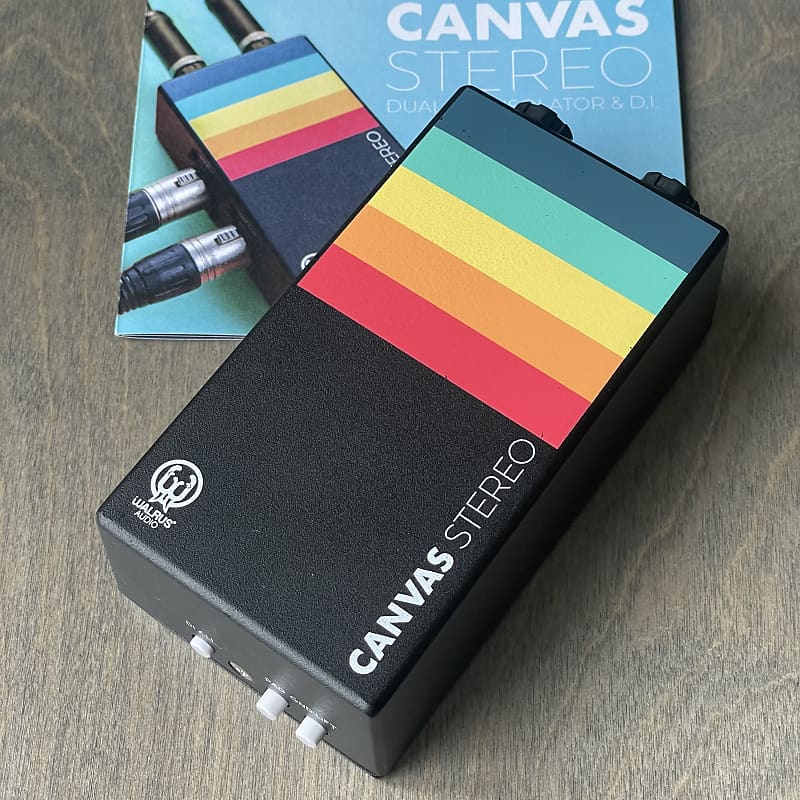 Walrus Audio Canvas Stereo Dual Line Isolator Direct Box 🤩 | Reverb