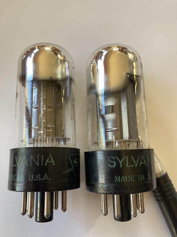 Sylvania 6V6GT Matched Pair | Reverb
