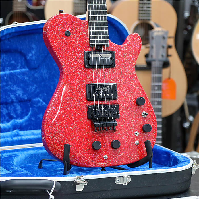MANSON MA EVO Floyd Rose SUFU Red Sparkle + Hardcase | Reverb Canada