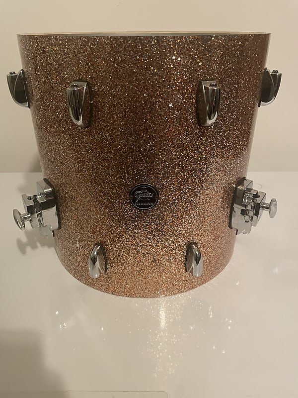 Gretsch Renown Floor Tom shell Copper sparkle | Reverb