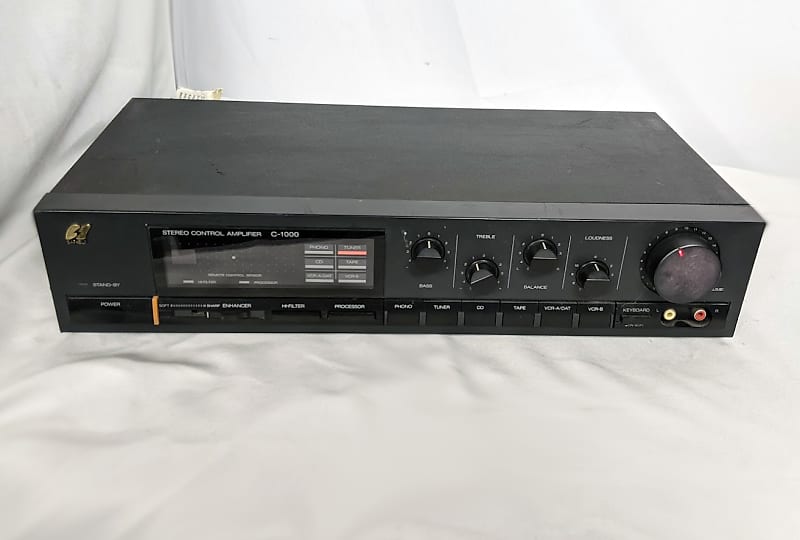 Sansui C-1000 Stereo Pre Amplifier Pre-Amp - 1988 | Reverb