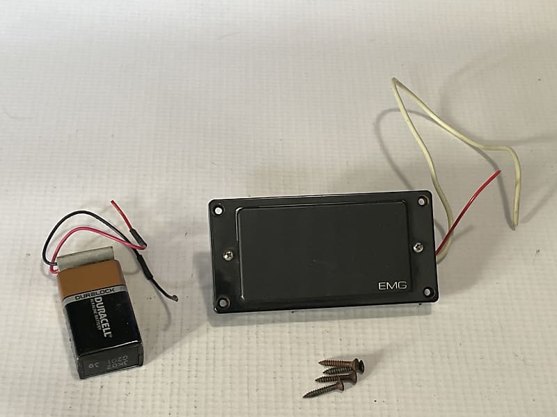 2007 EMG USA 81 Black Bridge Position Humbucker Guitar Pickup | Reverb