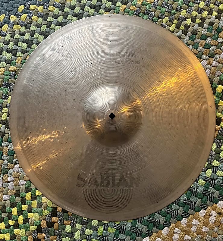 (Video) Sabian 20" HH Sound Control High Bell Ride Hand | Reverb