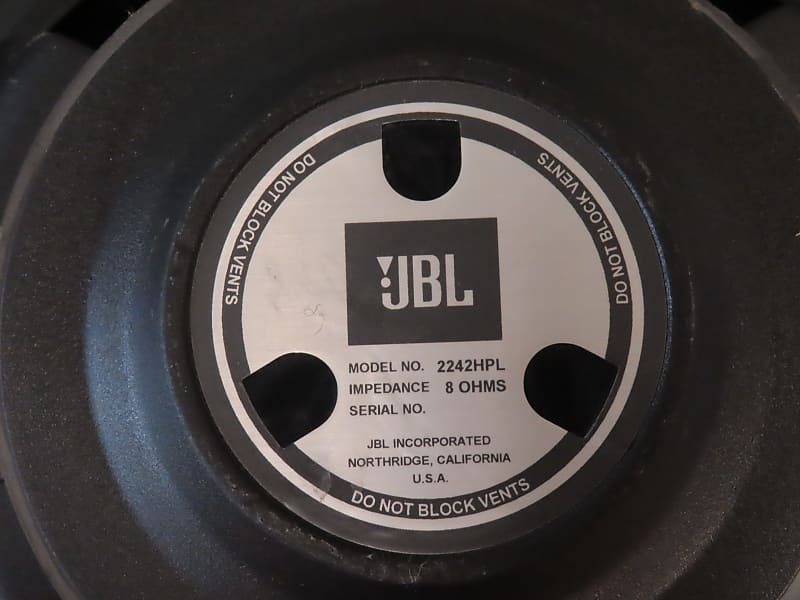 JBL 2242 HPL 18" Low Frequency Driver 2000's | Reverb