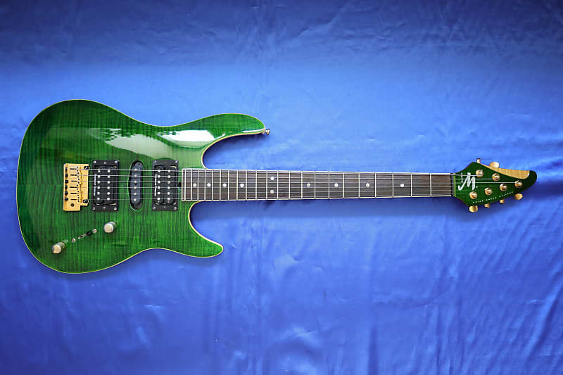Brian Moore I1 Neck-Through 2001 - Green | Reverb