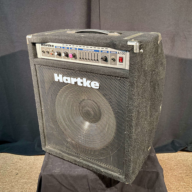 Hartke A100 Bass Combo Amplifier 90s - early 2000s - Gray | Reverb
