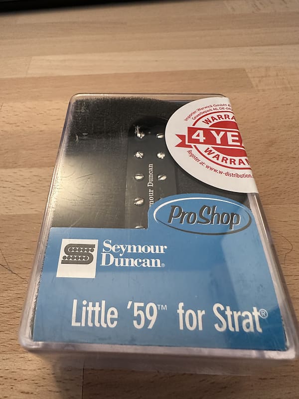 Seymour Duncan SL59-1b Little '59 Strat Bridge Black | Reverb