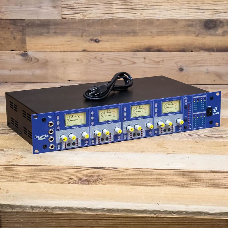Focusrite ISA-428 Pre Pack 4-Channel Microphone Preamp | Reverb
