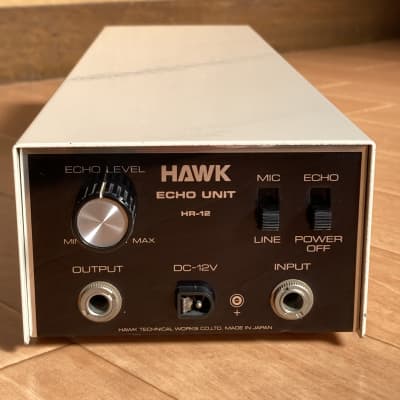 1970s Japanese Hawk HR-12 Spring Reverb Unit MIJ ☆ Serviced | Reverb