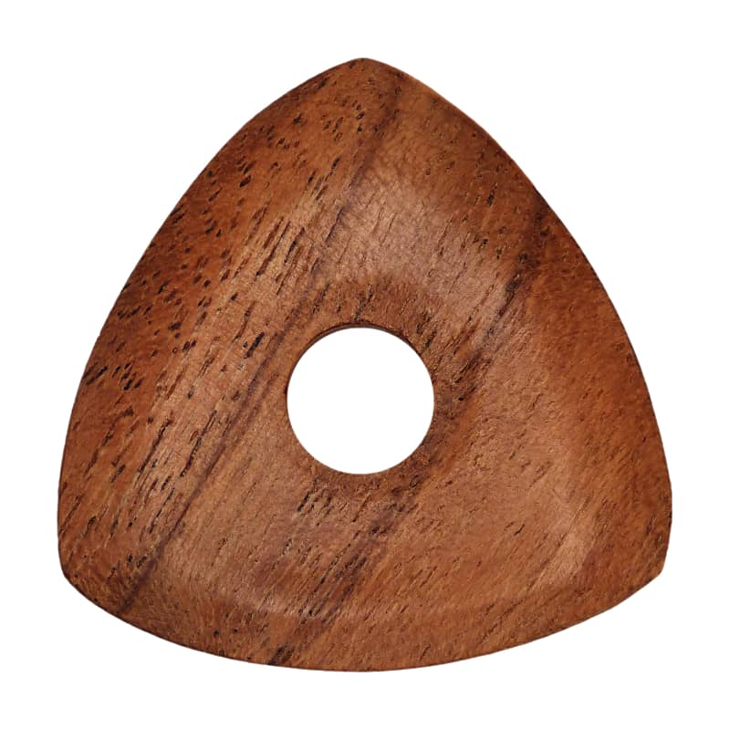 Acacia Wood Guitar Or Bass Pick - 4.0 mm Ultra Heavy Gauge - | Reverb