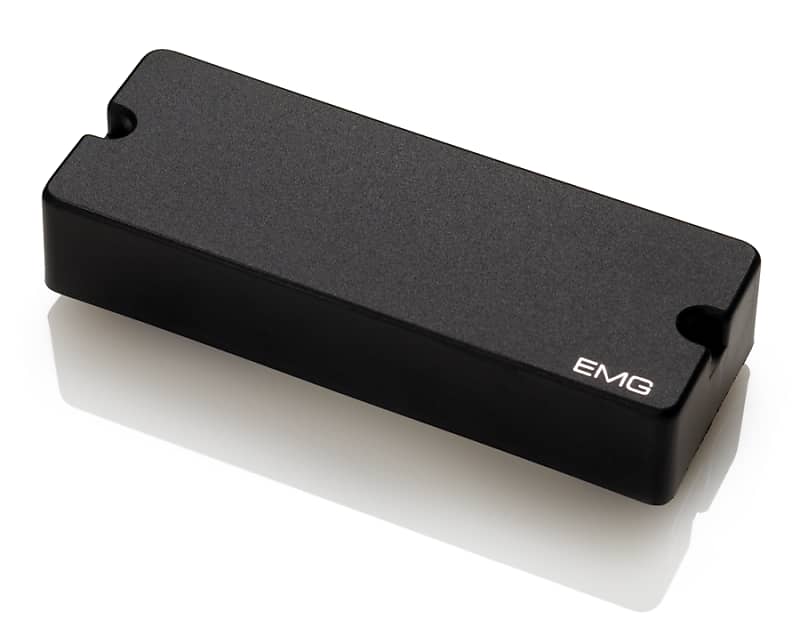 EMG 40P active 6 string bass pickup old logo Black | Reverb