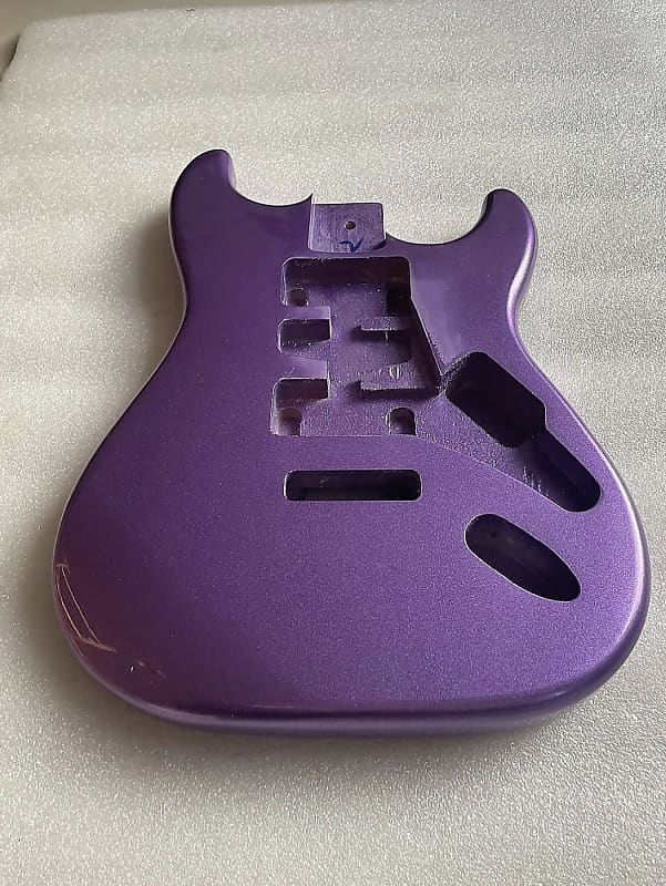 Metallic Purple Guitar Stratocaster Strat Style Body | Reverb