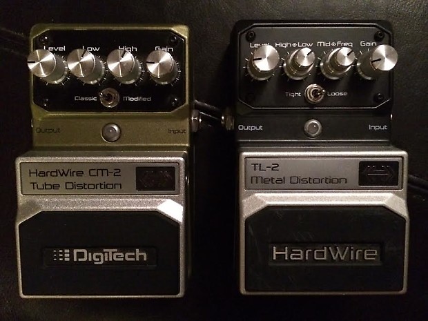 DigiTech Hardwire CM-2 Tube Overdrive + FREE TL- Metal | Reverb