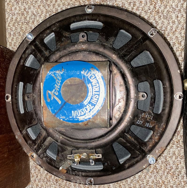 Fender 1970 One Set of 10" Super Reverb Speakers | Reverb