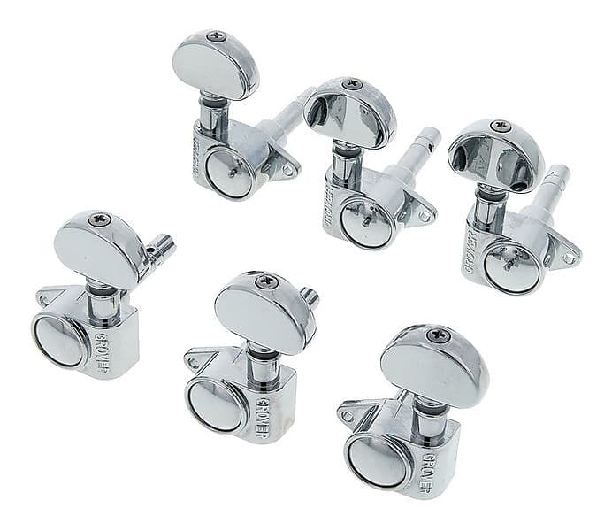 GROVER Original Locking Rotomatics Tuners - Chrome | Reverb