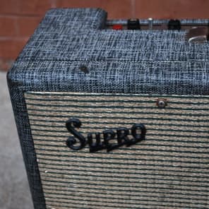 Supro Model 1624 Amplifier Vintage Circa '64 6973 Jimmy Page | Reverb