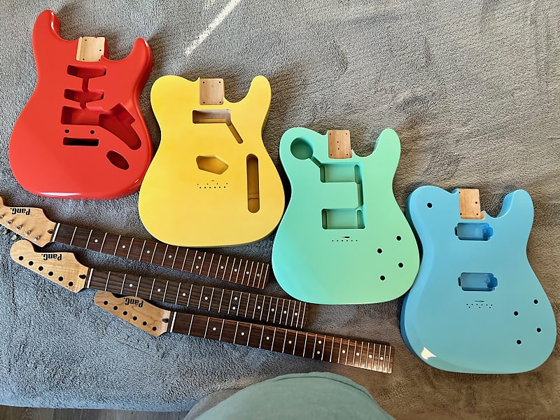 Strat Body, Tele Body, PanG. Premium Custom body kit - Nitro | Reverb