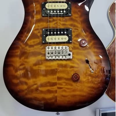 PRS SE CUSTOM 24 - LIMITED EDITION ROASTED MAPLE NECK AMBER | Reverb