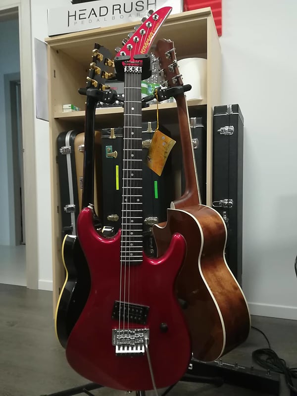 Kramer Striker 100ST 1986 Candy Apple Red | Reverb