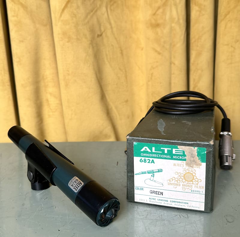 Altec 682A Dynamic Microphone 1960s | Reverb