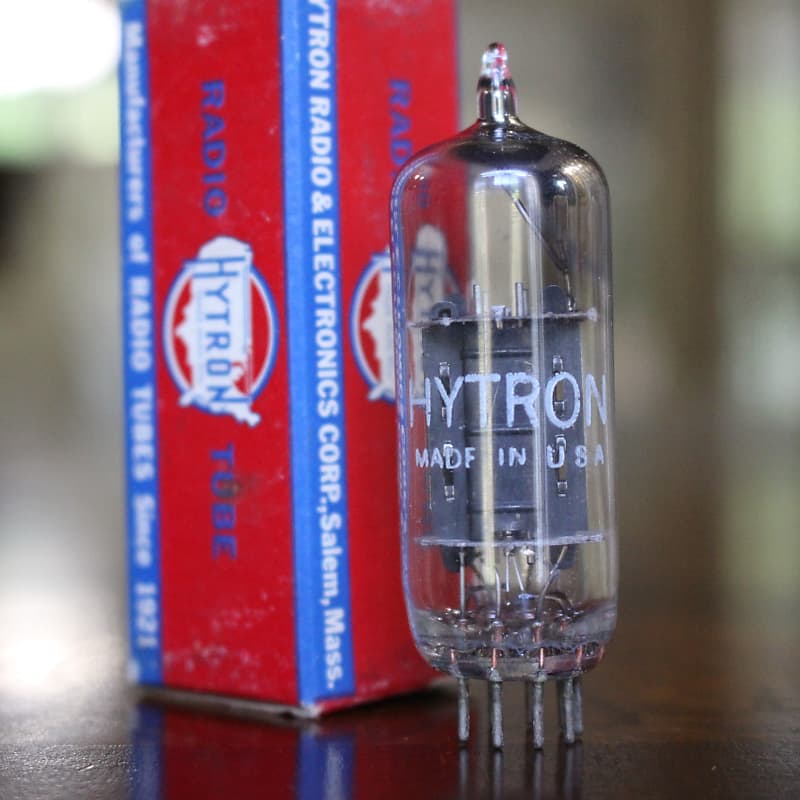 CBS Hytron 12BZ7 NOS Tube - 1951 - Black Plate - U Getter - | Reverb