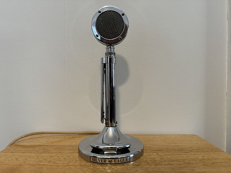 Astatic D-104 Microphone w Silver Eagle Bottom. Missing | Reverb