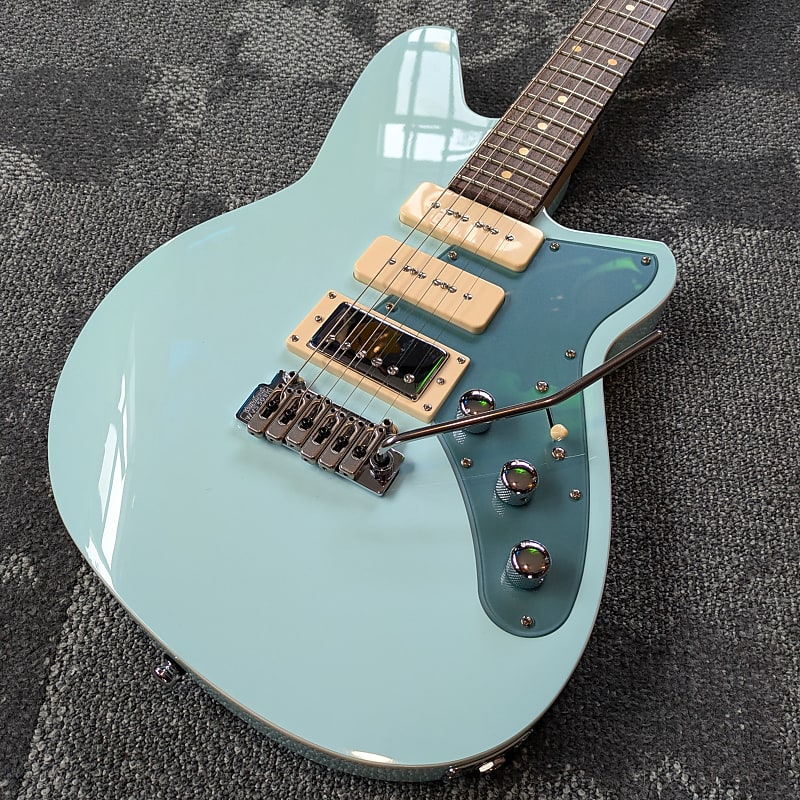 Reverend Six Gun HPP Electric Guitar Chronic Blue #56312-2 | Reverb