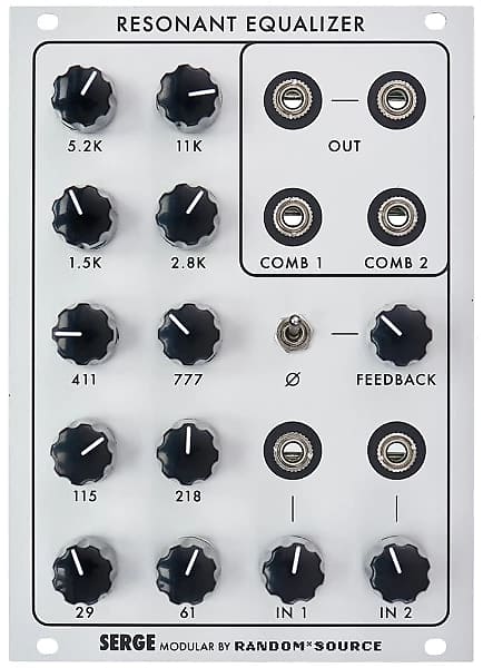 Random Source Serge Modular Resonant EQ | Reverb