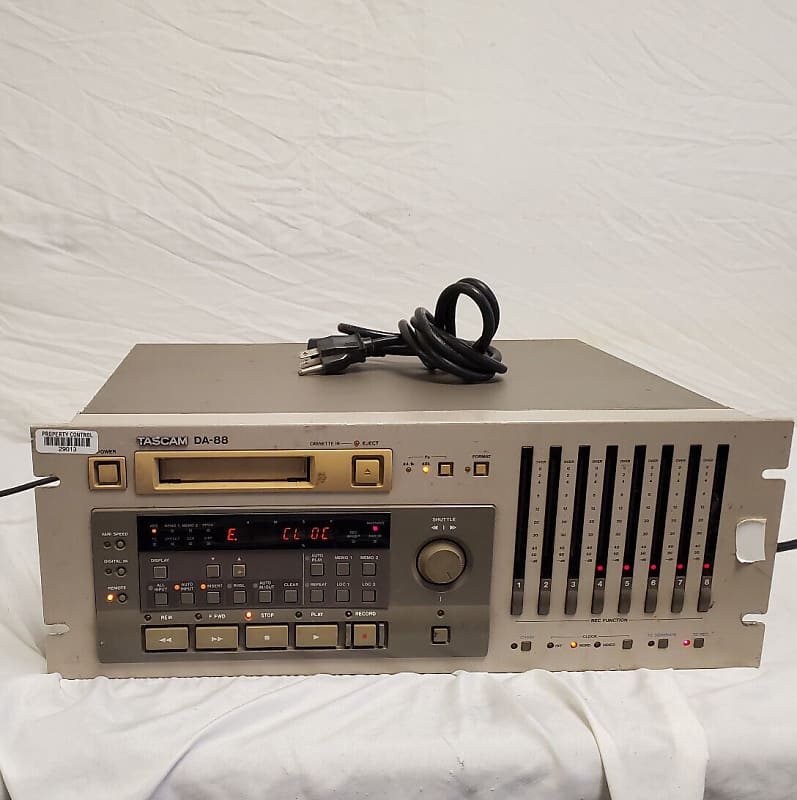 TASCAM DA-88 2000s - Black | Reverb