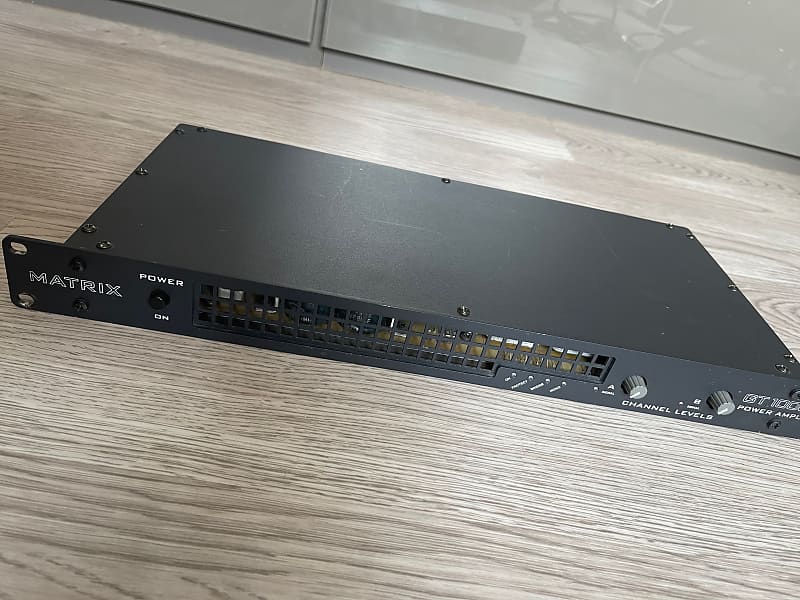 Matrix GT1000FX 1u Power Amp - GT1000 for Kemper, Axefx, | Reverb