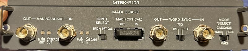 Sony DMX-R100 Madi Card | Reverb