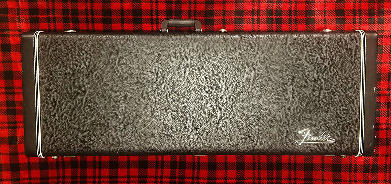 Fender Stratocaster 2015 - Black Hard Shell Case | Reverb