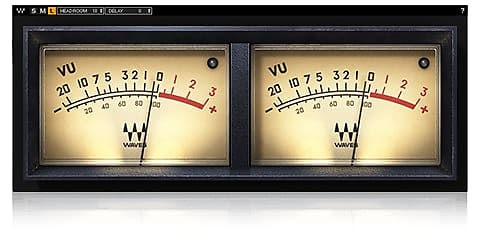 New Waves VU Meter Software AAX, AU, VST Mac/PC | Reverb