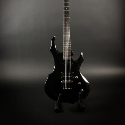 ESP LTD F10 Electric Guitar, Gloss Black | Reverb