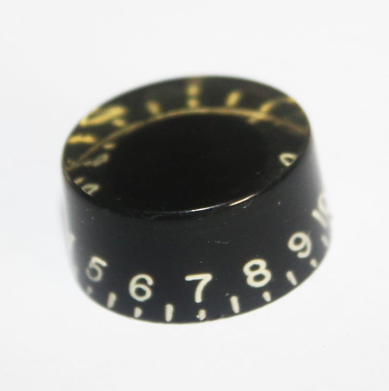 Vintage 1978 Gibson Speed Knob Black SG Les Paul Custom L6-S | Reverb