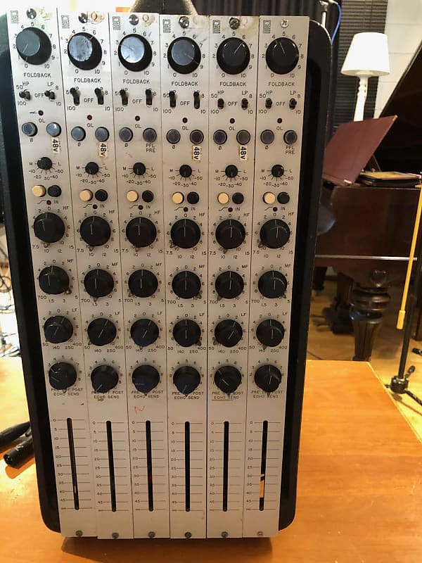 Quad Eight 6 channel preamp + EQ rack 1980's | Reverb Australia