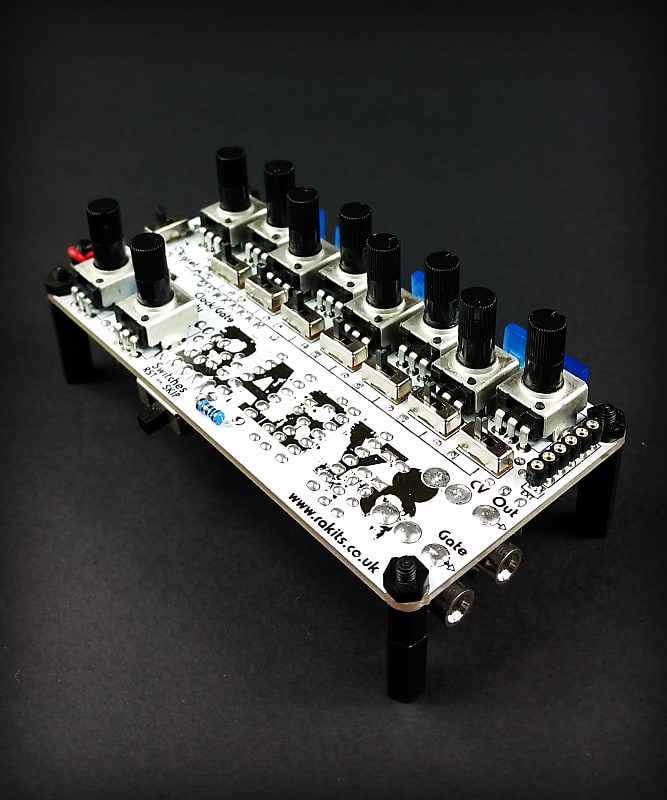Rakit Baby8 Sequencer - DIY synth soldering Kit | Reverb
