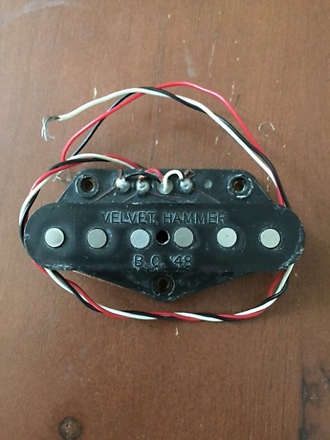 Red Rhodes Velvet Hammer | Reverb