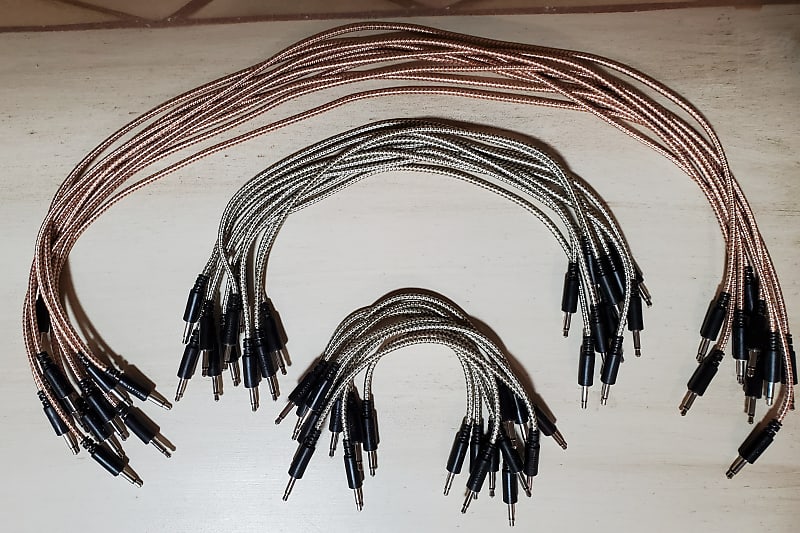 LMNTL Braided Eurorack Patch Cables Quantity 30 | Reverb