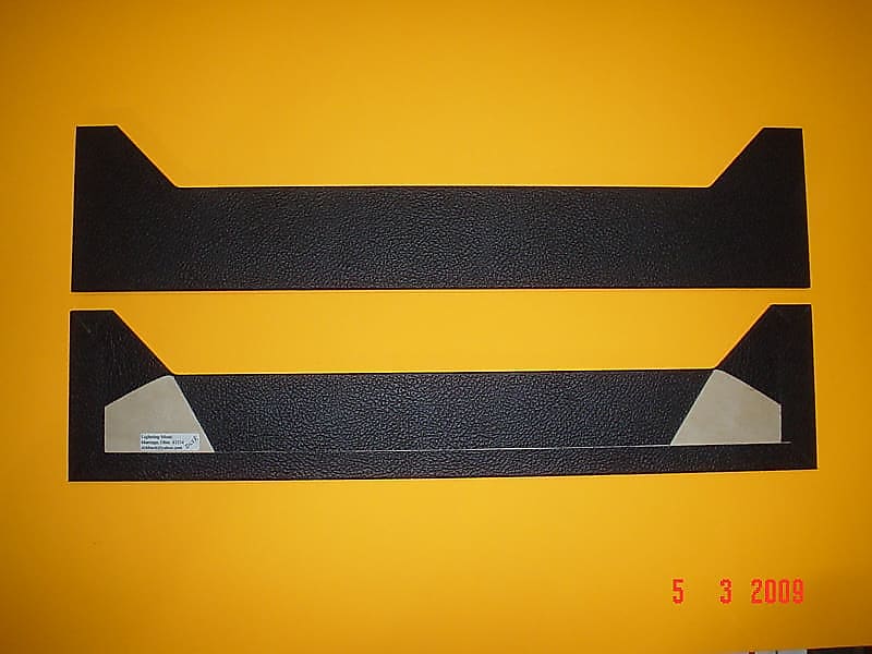 Lightning Backpanel for Fender Super Reverb 1960's Black | Reverb