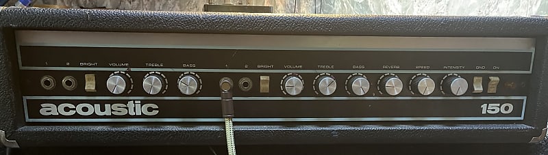 Vintage 1970's Acoustic 150 Professionally Serviced | Reverb