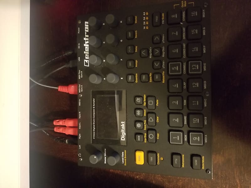 Elektron Digitakt. With Original Box, Lid, And Filled With | Reverb