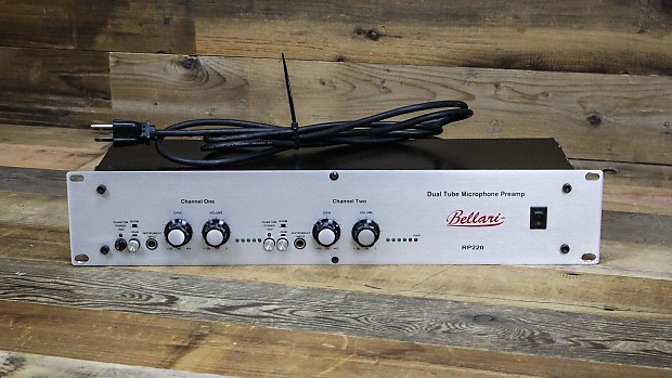 Bellari RP220 Dual Tube Mic Preamp | Reverb
