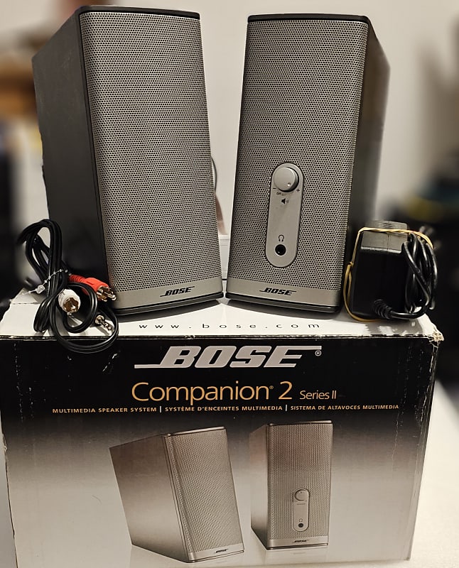 Bose Companion 2 Series II MULTIMEDIA SPEAKER Portable | Reverb