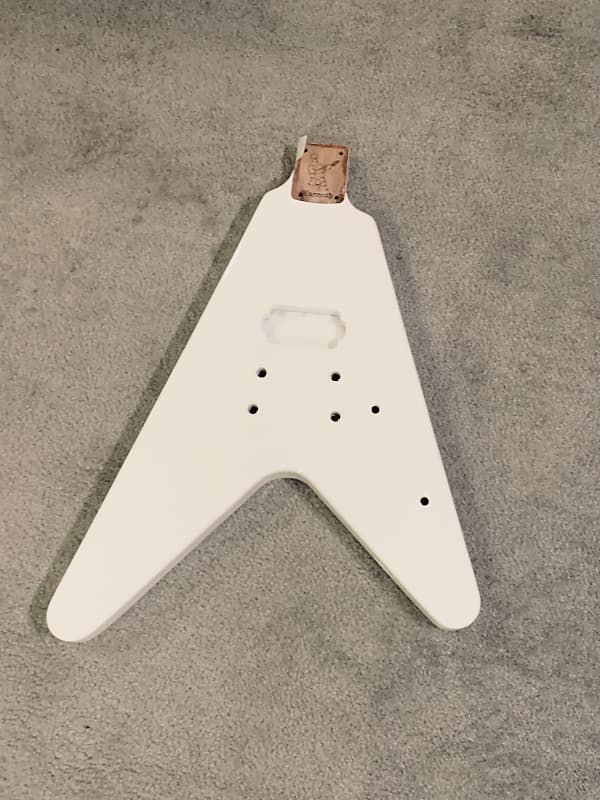 warmoth switchback metallic white pearl | Reverb