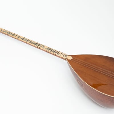 Long Neck Saz Rare Pamela wood & mother of pearl design, | Reverb